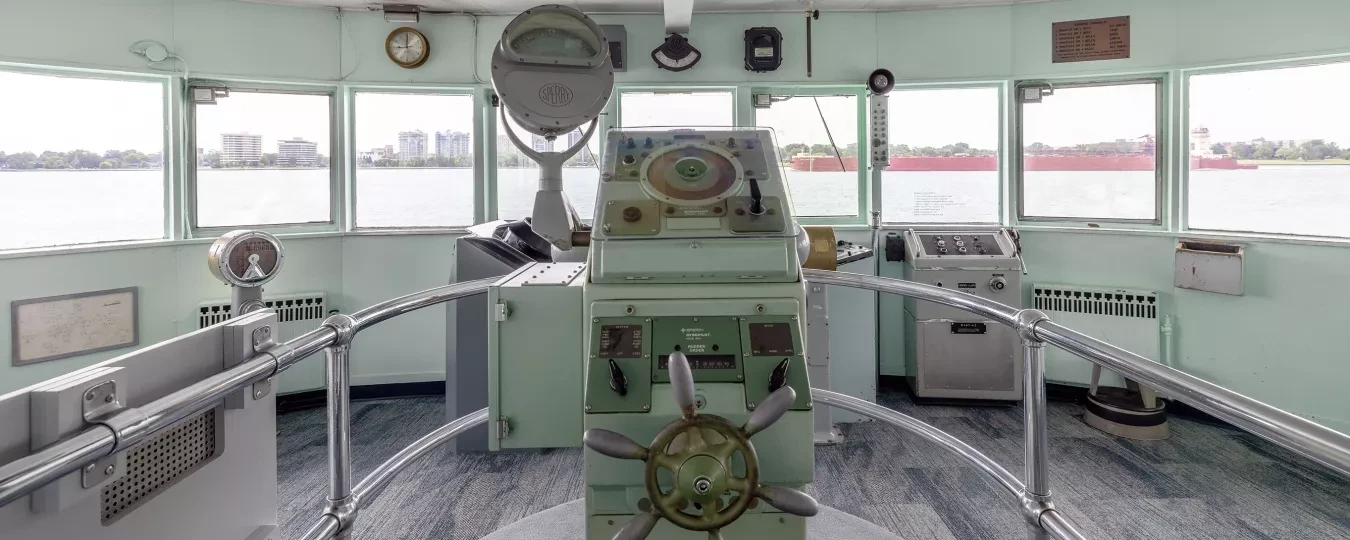 William Clay Ford Pilot House | Detroit Historical Society