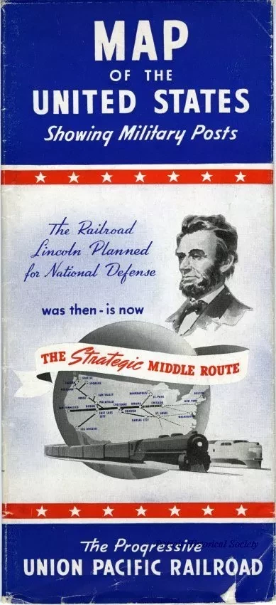 Map - Map of the United States Showing Military Posts | Detroit ...